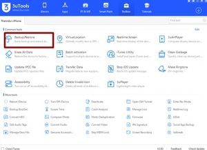 How To Restore Backed Up Data With 3uTools ? - 3uTools